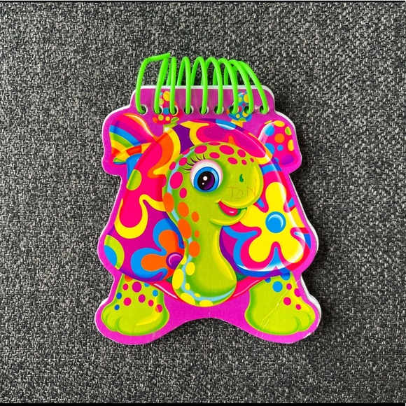 Lisa Frank | Other | Y2k Lisa Frank Turtle Power Pad Spiral Notepad ...